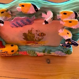 Accents | Resin Tropical Fish Picture Frame For 3 X 5 Single Photo ...